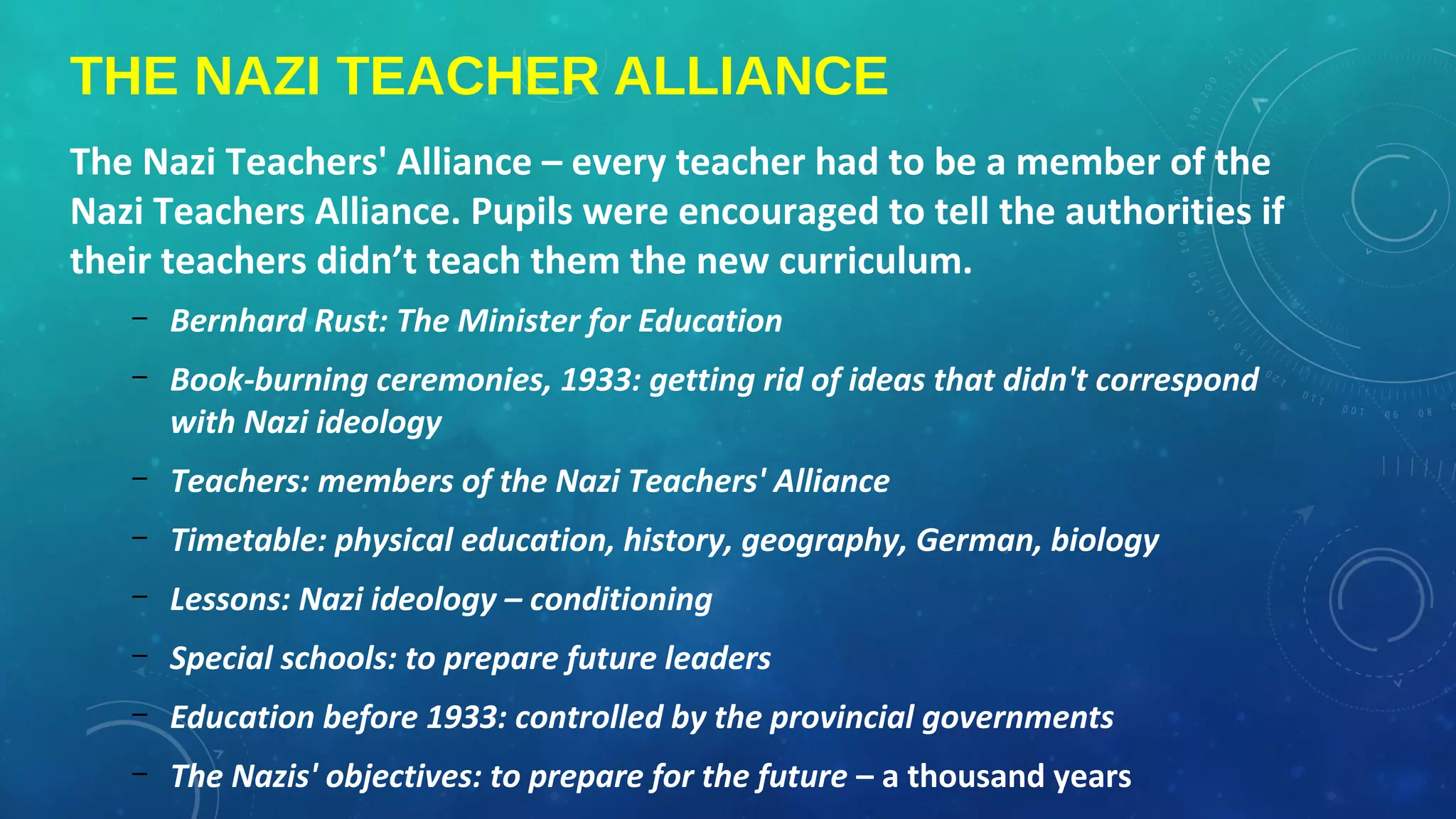 CAMBRIDGE A2 HISTORY: HITLER'S ECONOMIC CHANGES AND SOCIAL IMPACT | PPT