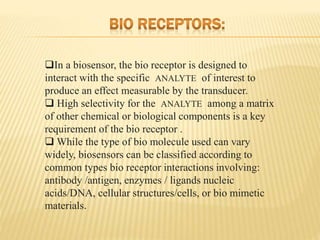 BIOSENSOR | PPTX