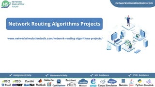 Network Routing Algorithms Research Projects Help | PPT