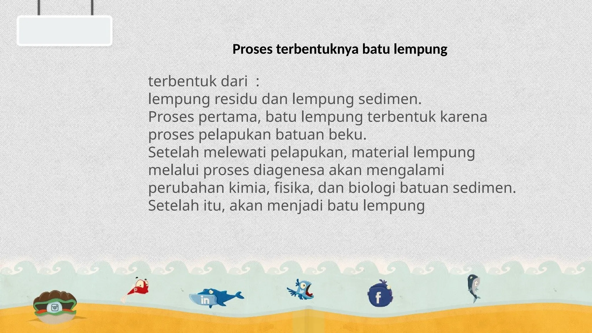 Pembentukan batuan sedimen : batu serpih dan batu lempung | PPTX