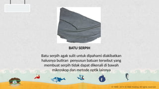 Pembentukan batuan sedimen : batu serpih dan batu lempung | PPTX