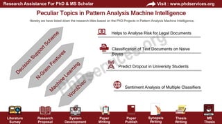 PhD Projects in Pattern Analysis Machine Intelligence Research ...
