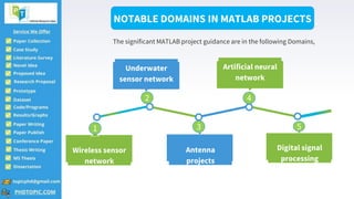 MATLAB Project Guidance | PPT