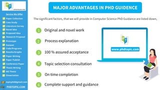 Computer Science PhD Guidance | PPTX