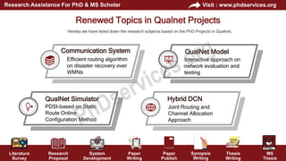 PhD Projects in Qualnet Research Assistance | PPT