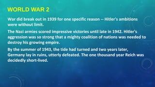 CAMBRIDGE A2 HISTORY: HITLER'S TOTALITARIAN REGIME | PPT