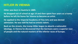 CAMBRIDGE A2 HISTORY: HITLER'S TOTALITARIAN REGIME | PPT