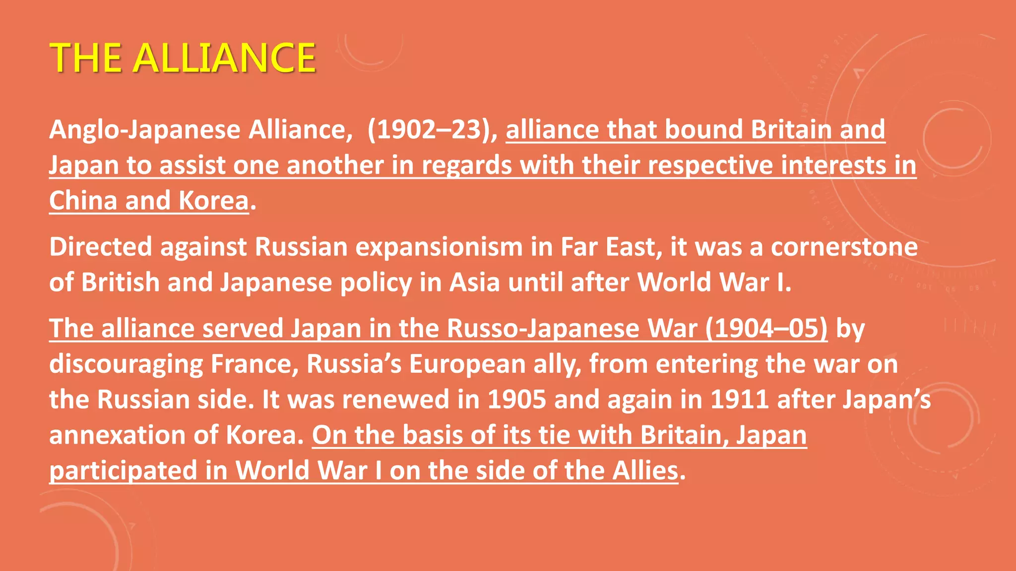 CAMBRIDGE AS HISTORY: JAPAN TREATY WITH BRITAIN 1902 | PPTX
