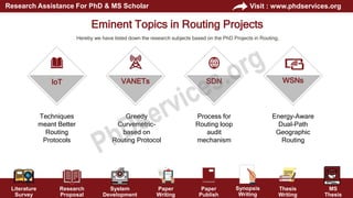 PhD Projects in Routing Research Help For Beginners | PPT