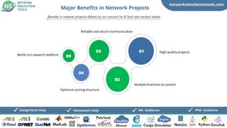Network Projects for B.Tech Research Guidance | PPT