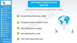 Matlab-Master-Thesis-Projects | PPT