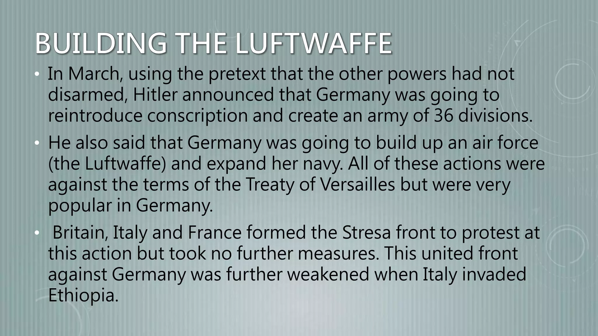 CAMBRIDGE AS HISTORY: HITLER'S FOREIGN POLICY | PPTX