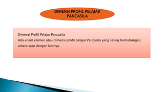 Proyek Tema Dimensi P5 Pelajar Pancasila | PPTX