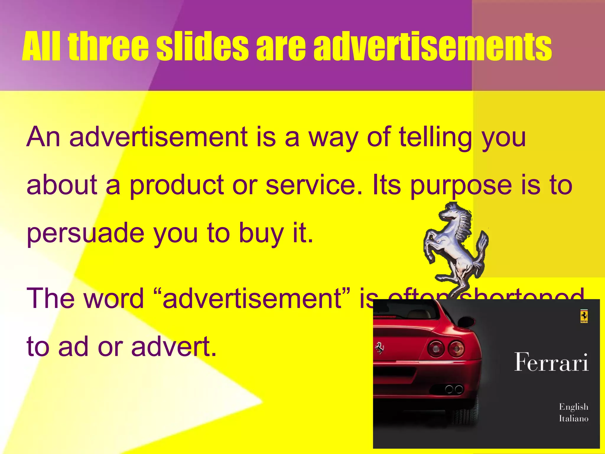 Lesson 14 Advertising | PPT