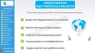 MQTT Protocol-Projects | PPT