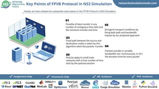 NS3 Simulation Research Guidance | PPTX