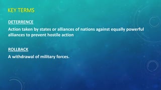 CAMBRIDGE A2 HISTORY: TRUMAN'S CONTAINMENT POLICY | PPTX