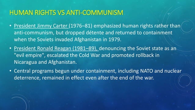CAMBRIDGE A2 HISTORY: TRUMAN'S CONTAINMENT POLICY | PPTX