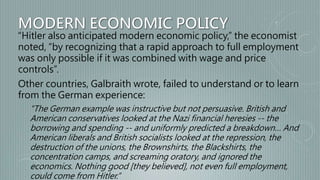 CAMBRIDGE AS HISTORY: HITLER'S SUCCESS AFTER 1933 - GERMANY'S ECONOMIC ...