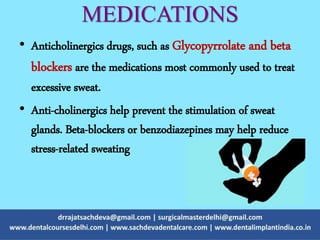 Hyperhidrosis | Excessive Sweating | PPTX