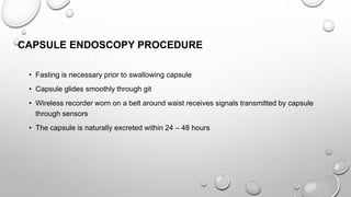 CAPSULE ENDOSCOPY | PPTX