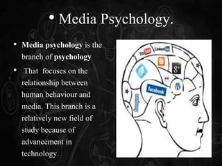 Mass media and Psychology. | PPT