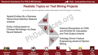 PhD Projects in Text Mining Research Topics With Source Code | PPTX