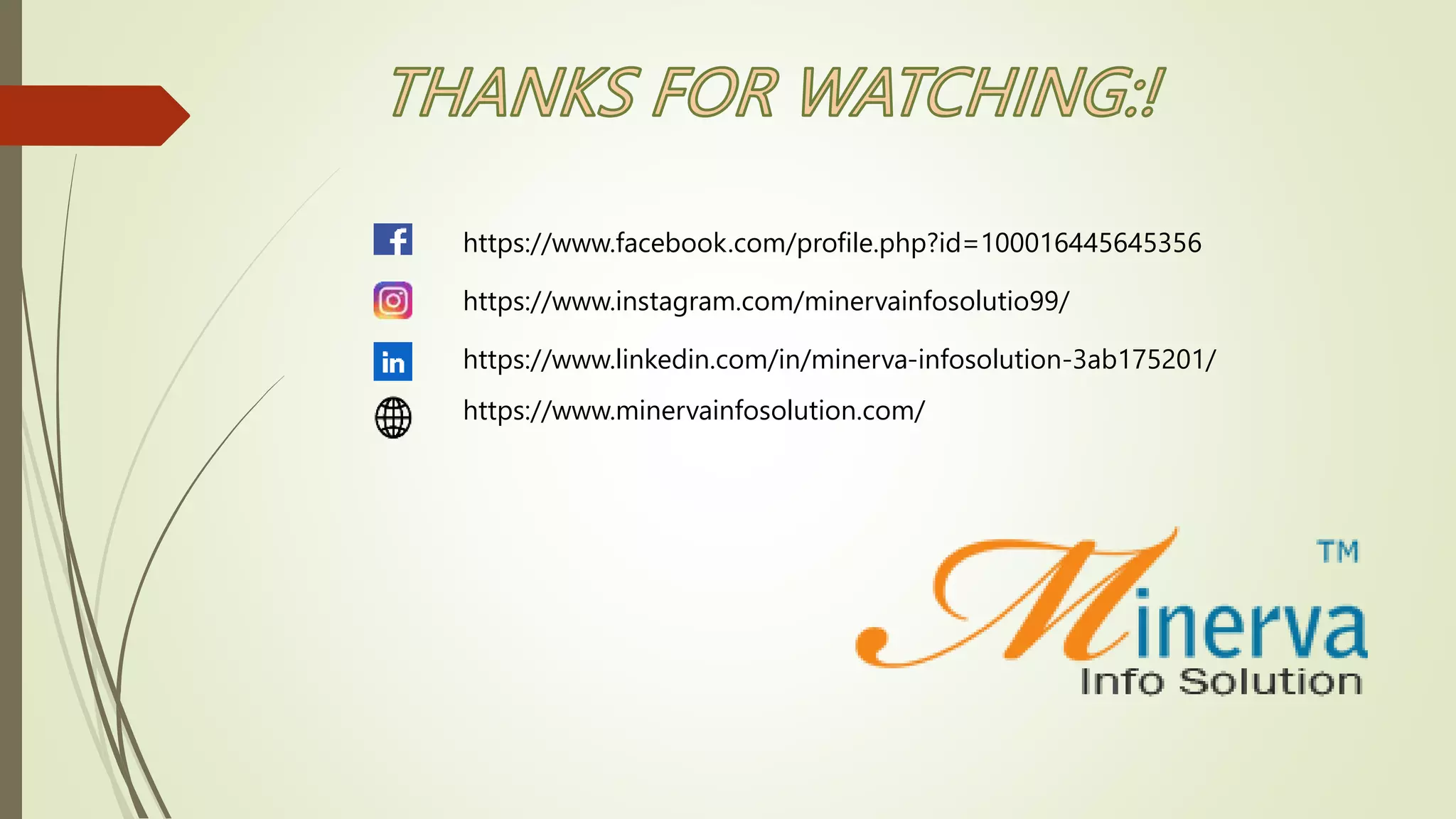 minerva info solution. | PPTX