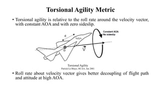 High Agility Flight Dynamics and Control of Aircraft | PPTX