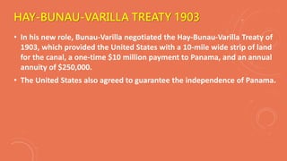 CAMBRIDGE AS HISTORY: USA AND PANAMA CANAL 1903-1914 | PPTX | North America Travel | Travel ...