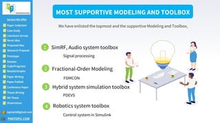 Simulation Projects in Matlab | PPT