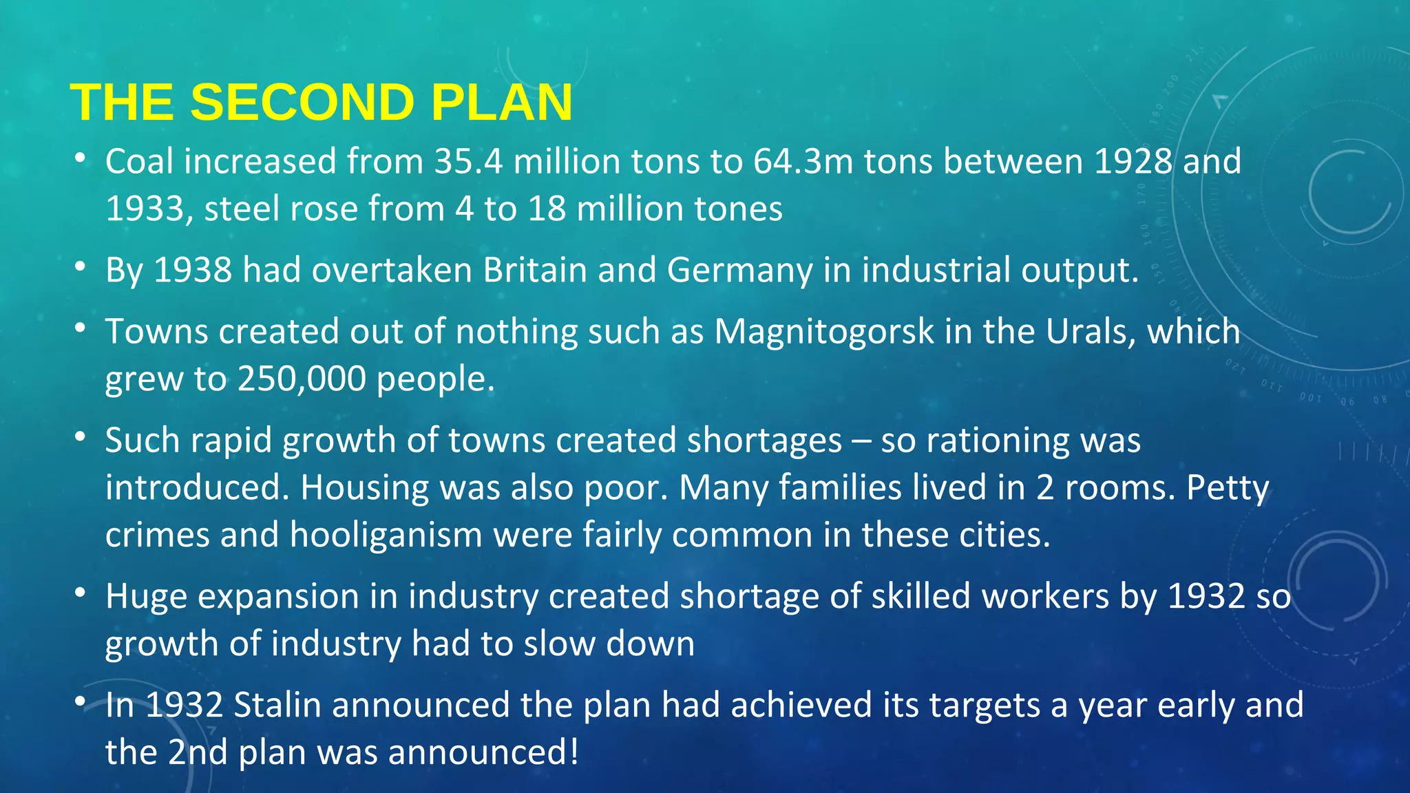 CAMBRIDGE A2 HISTORY: STALIN ECONOMIC AIMS - COLLECTIVISATION AND ...