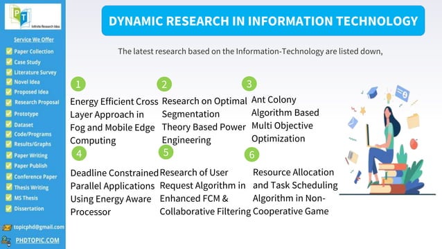 Research Topics in Information Technology | PPT