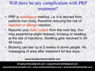 Prp Skin Rejuvenation | Platelet Rich Plasma | PRP and Vampire Facial ...