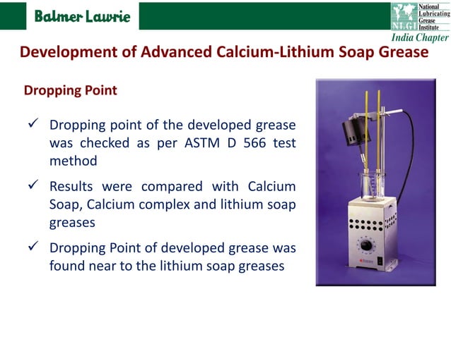 Development of Advanced Calcium-Lithium Soap Grease with Minimum Uses ...