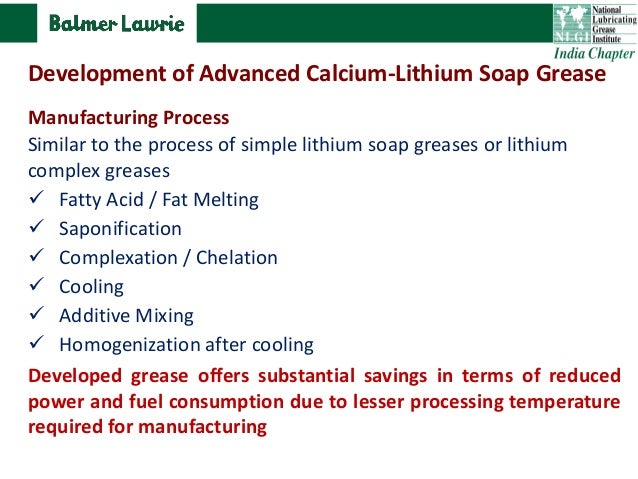 Development of Advanced Calcium-Lithium Soap Grease with Minimum Uses…