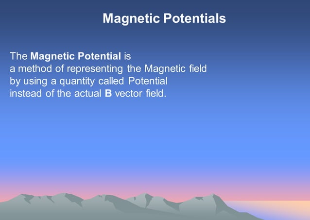 Ppt19 magnetic-potential | PDF | Physics | Science