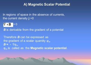 Ppt19 magnetic-potential | PDF