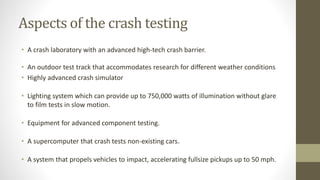 fundamental of crash test | PPTX