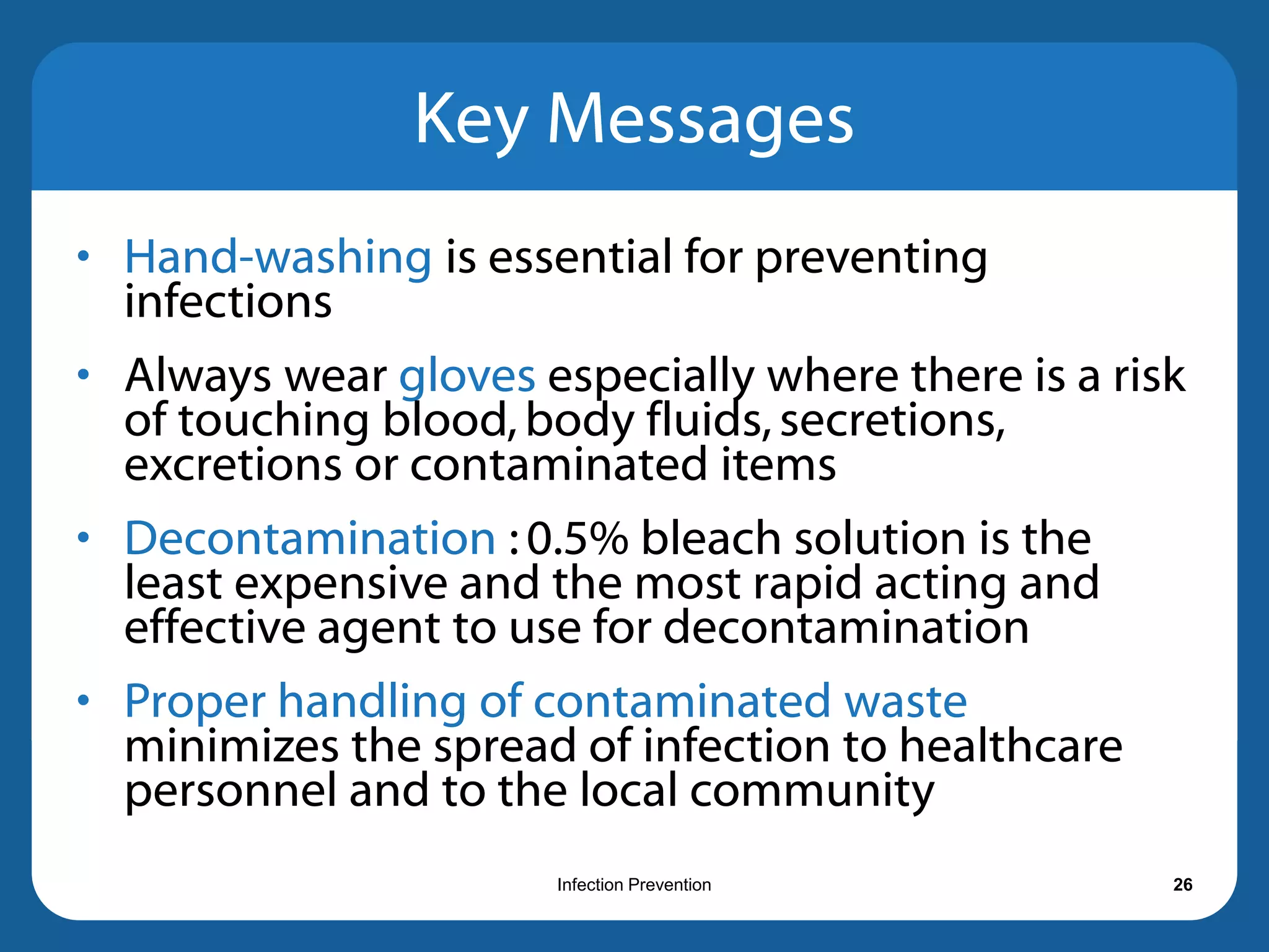 Infection prevention and Control (IPC) | PPT