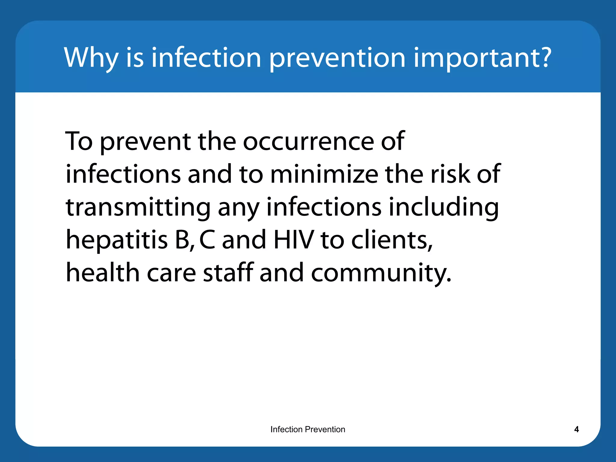 Infection prevention and Control (IPC) | PPT