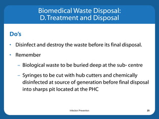 Infection prevention and Control (IPC) | PPT