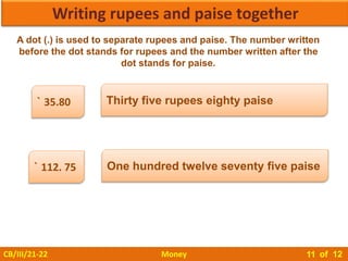 PPT 1_CB_III_Math_Money.pptx The Importance and Evolution of Money | PPT