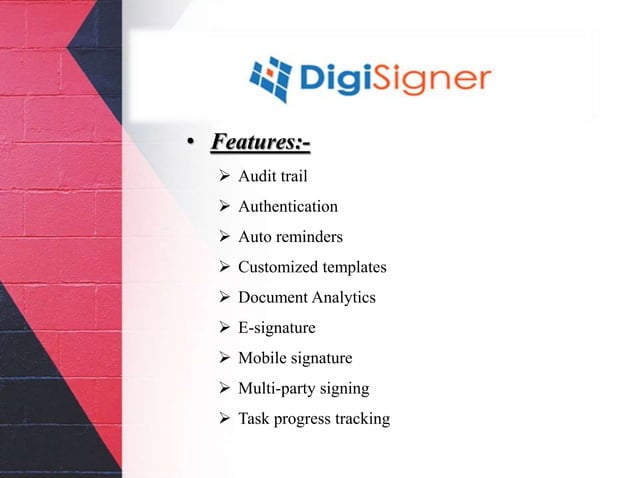 Creation & Verification of Digital Signature using Digisigner | PPTX