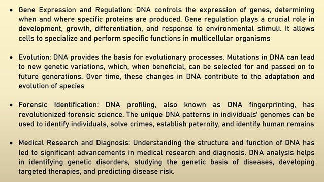DNA genetic material | PPT