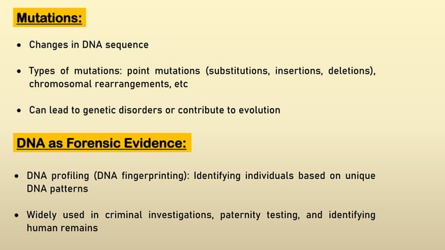 DNA genetic material | PPT