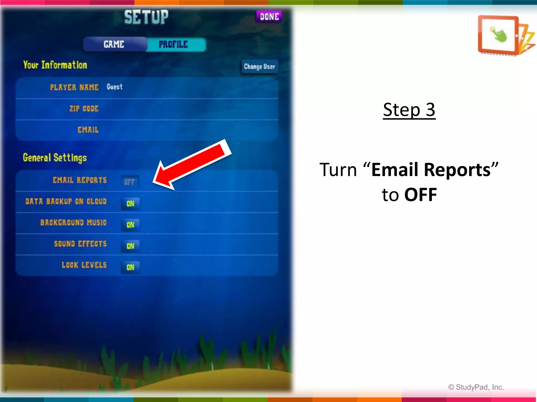 Splash Math - Unsubscribe from Email Reports | PPTX