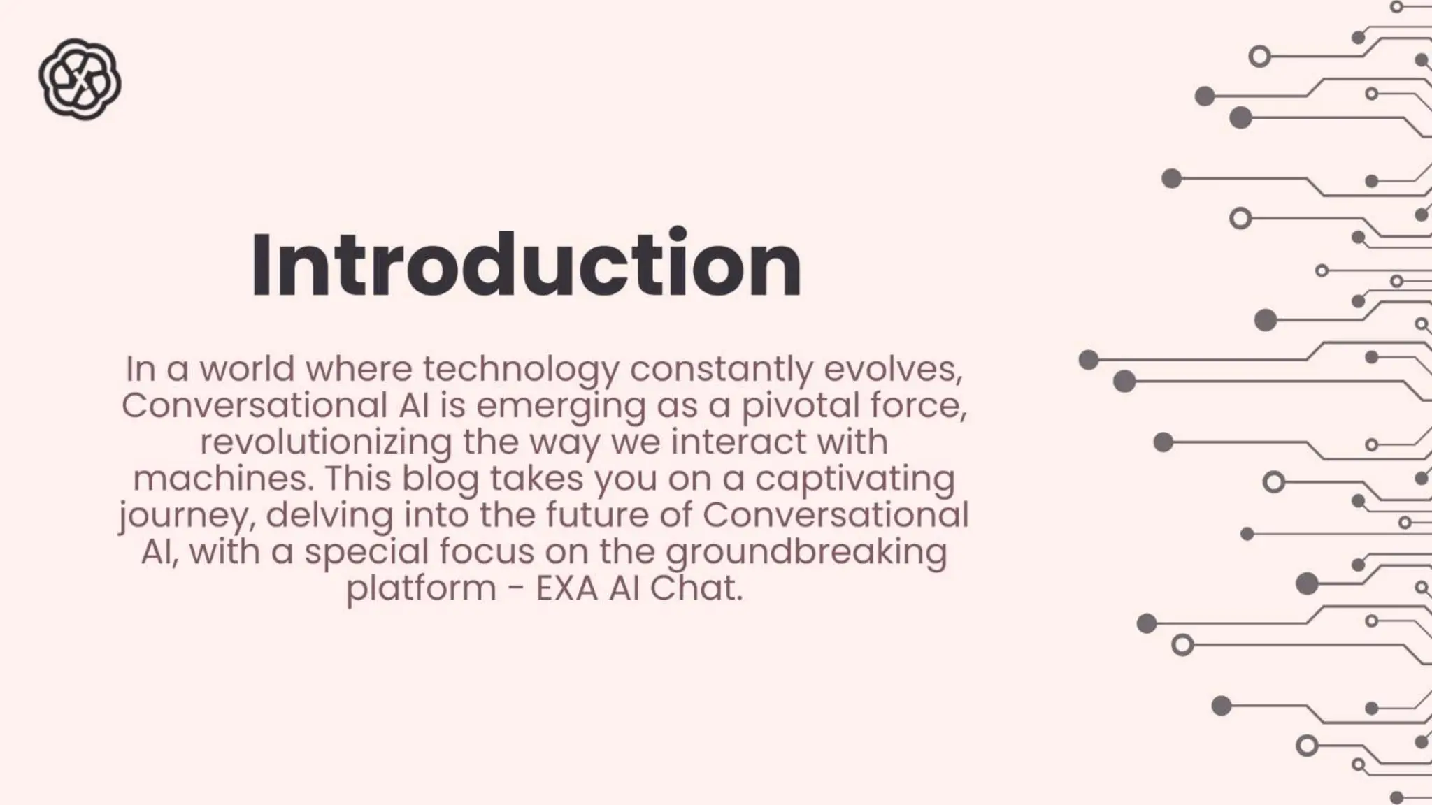A Dive into Exa AI: Exploring the future of Conversational AI | PPT