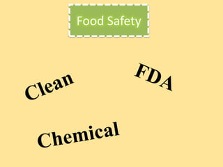 Food and Drug safety | PPTX