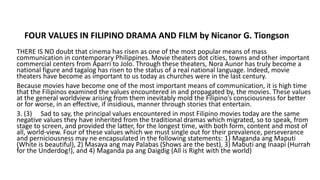 ppt 1 FOUR VALUES IN FILIPINO DRAMA AND FILM Nicanor.pptx